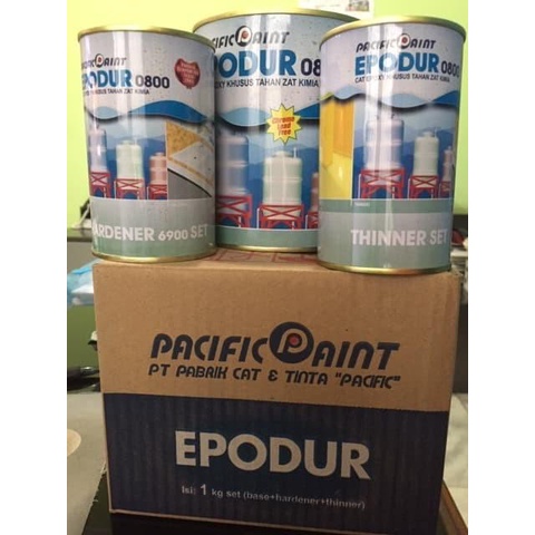 Jual Ochieofc Cat Epoxy Epodur By Pacific Paint 1 Kg | Shopee Indonesia