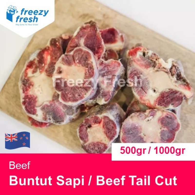 Jual FREEZY FRESH Beef Tail Cut | Shopee Indonesia