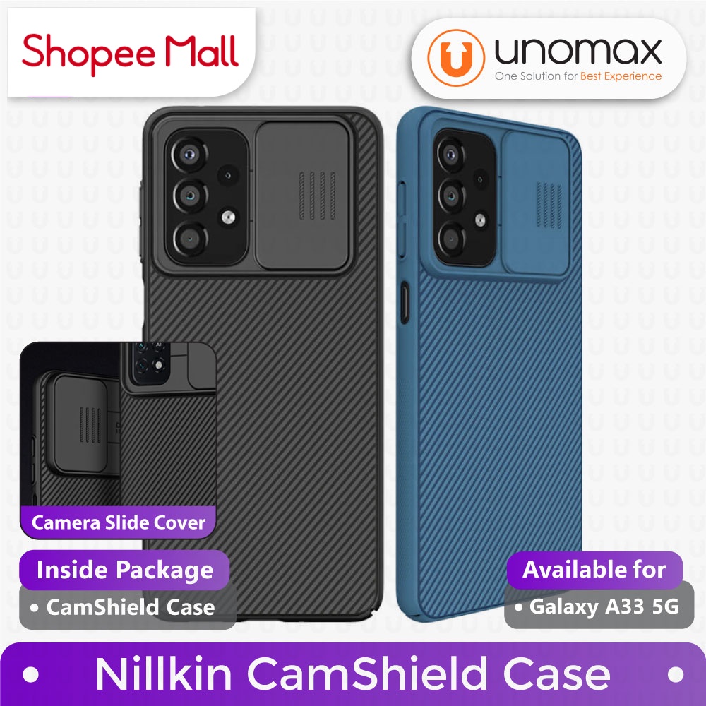 Jual Case Samsung Galaxy A33 5G Nillkin CamShield Camera Cover Slide ...
