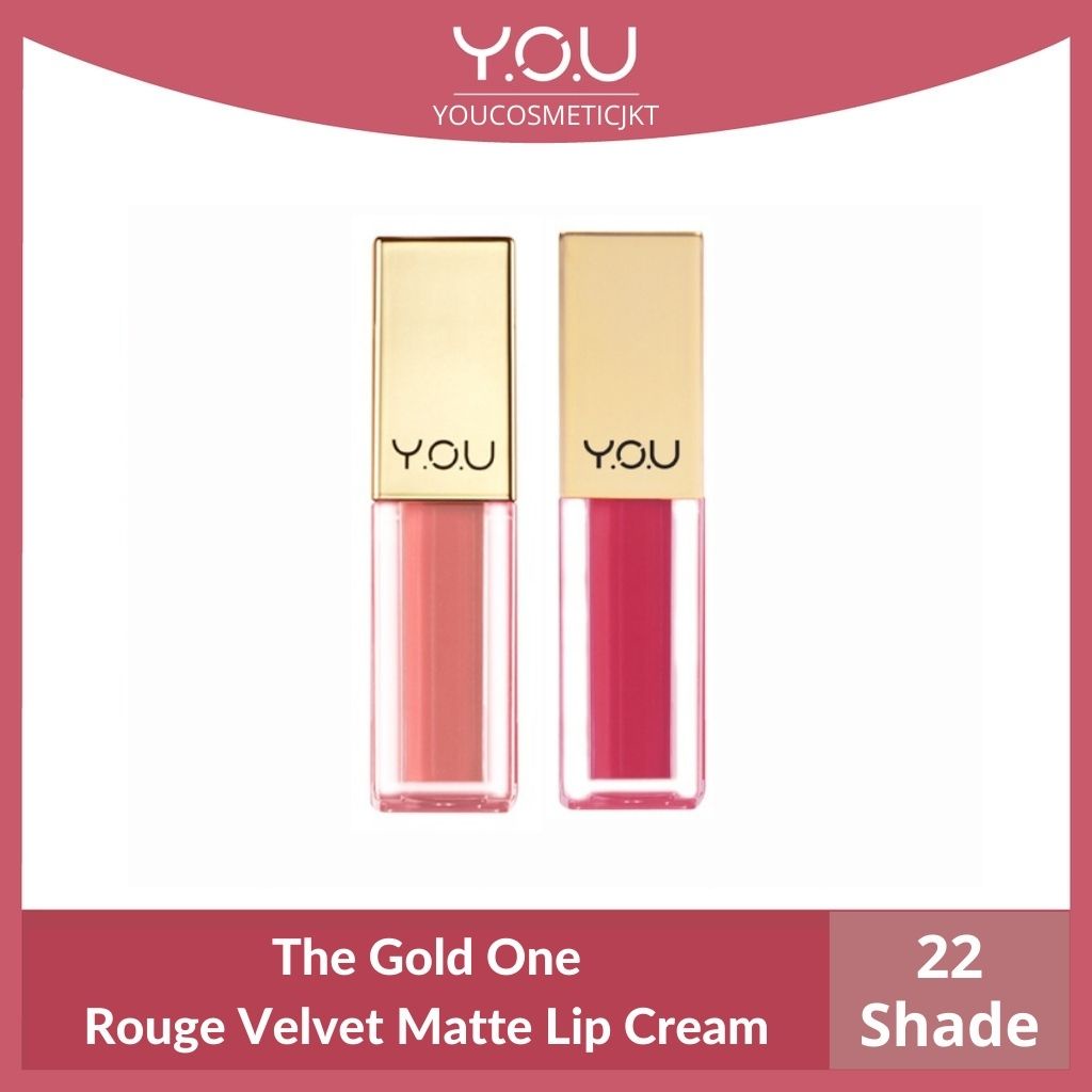 Jual YOU Makeup Rouge Velvet Matte Lip Cream | Y.O.U | Shopee Indonesia