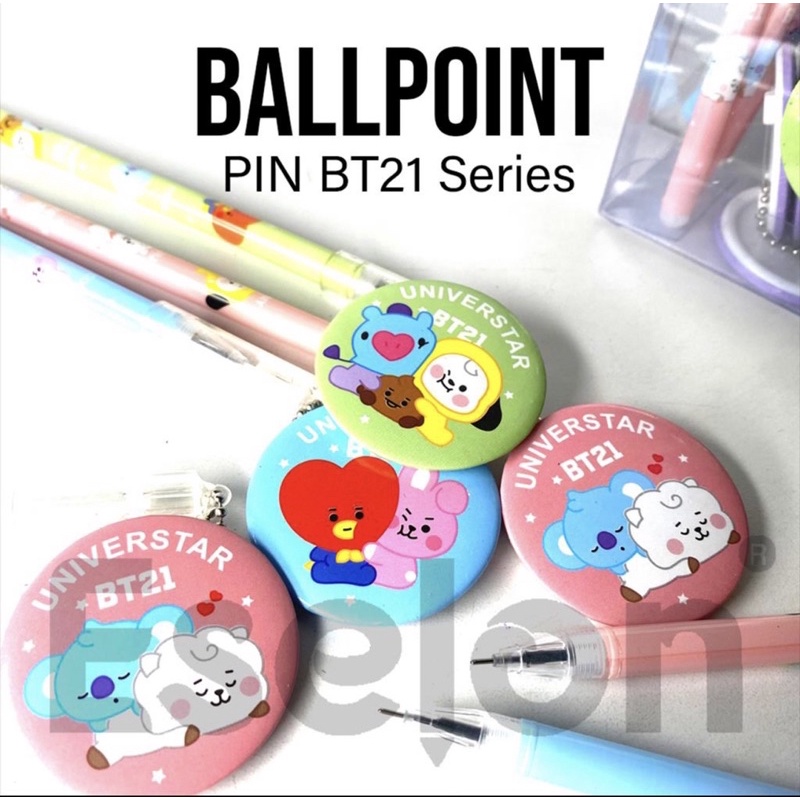 Jual PULPEN BE TE ES PIN BAJU | PENA BT 21 PULPEN GANTUNG PIN BROS | Shopee Indonesia