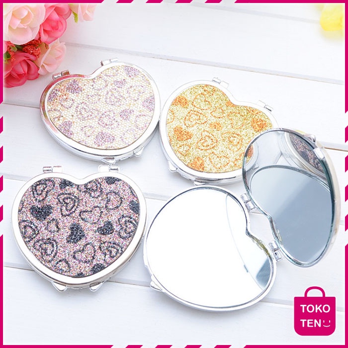 Jual Tokoten - Kaca Rias Lipat - Kaca Rias Mini - Cermin Kecil Lucu ...