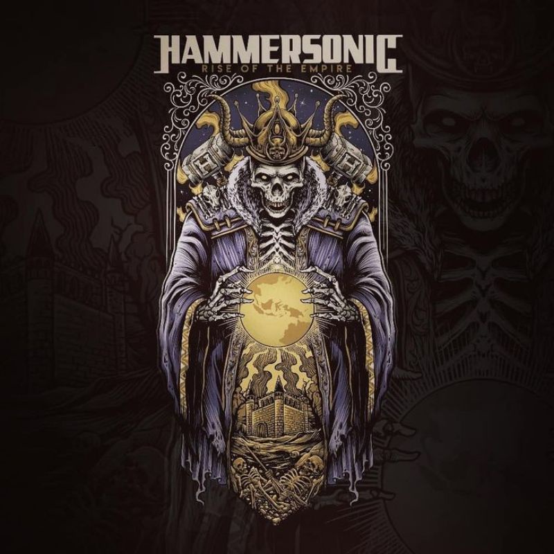 Jual HAMMERSONIC poster pamflet band punk metal cadas riot hiasan ...