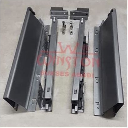 Jual Rel / Rail Laci TANDEM BOX Soft Close Double Track | Shopee Indonesia