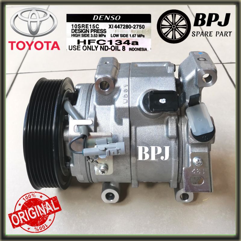 Jual Compressor Kompresor Compresor AC Toyota All New Innova Reborn ...