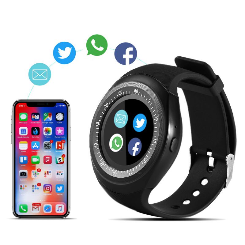Jual SMARTWATCH Y1 ANDROID ORIGINAL BONUS CAS JAM TANGAN IMOO HP ...