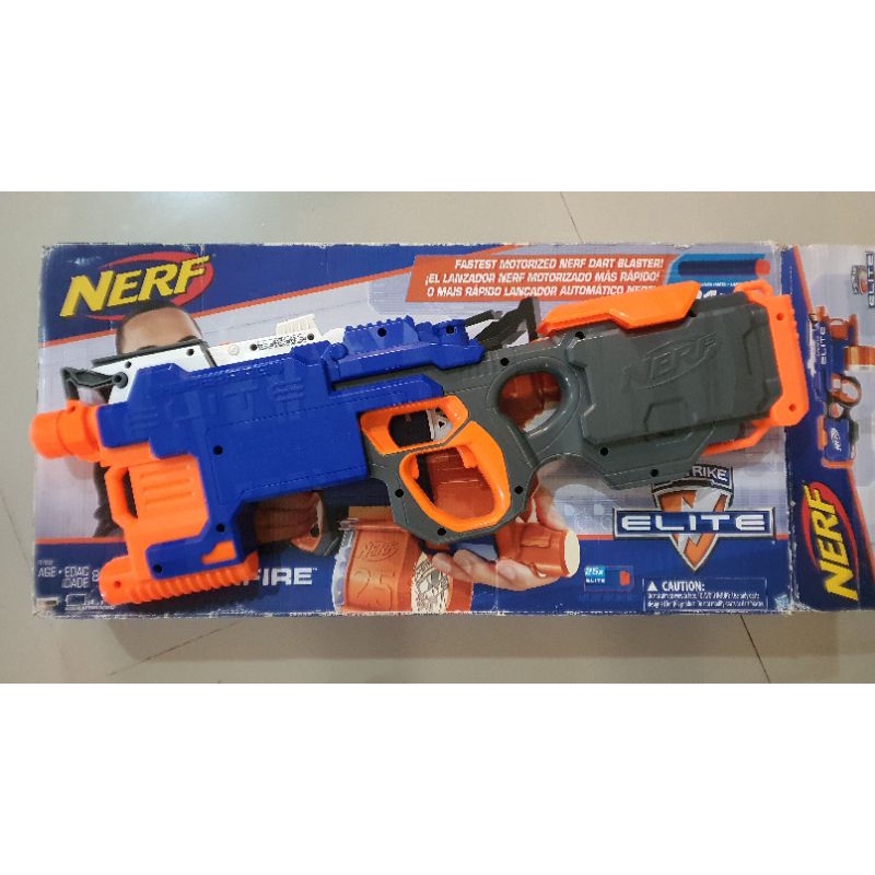 Jual Nerf Hyperfire 2nd like New | Shopee Indonesia