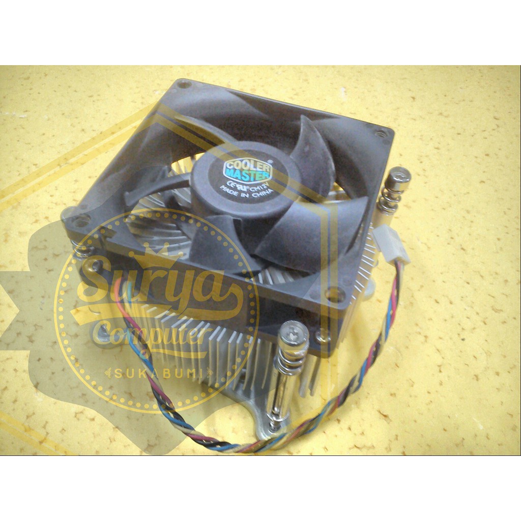 Jual Kipas Fan Heatsink Cooler Master Soket 1155 | Shopee Indonesia