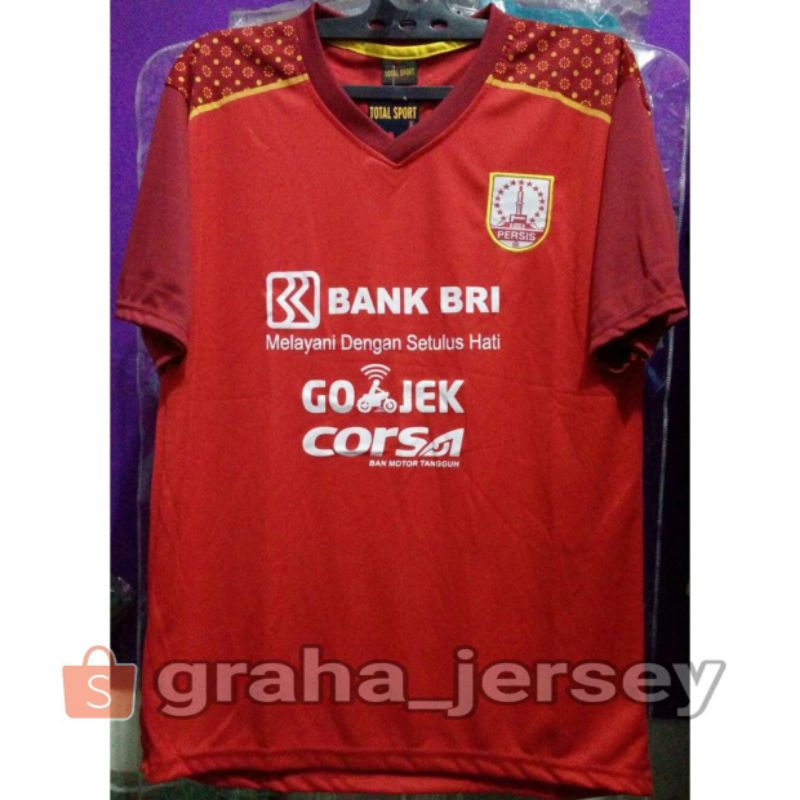 Jual Jersey Persis Solo Home 2017 Liga 2 Gojek Merah Retro Lokal ...