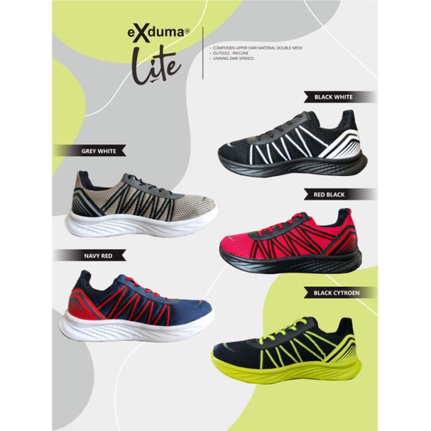 Jual Sepatu Exduma Series LITE. | Shopee Indonesia
