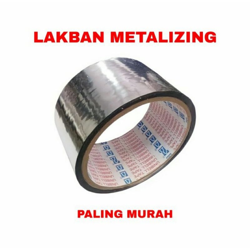 Jual Isolasi AC / Lakban ac metalizing / metalized tape - 48mm | Shopee ...
