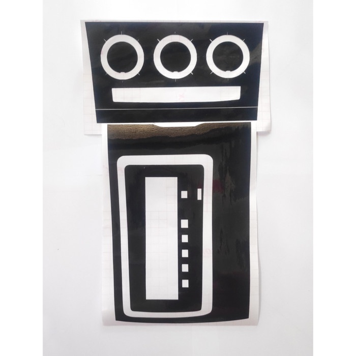 Jual Sticker Xpander Panel Transmisi dan AC - Transparant / Hitam ...