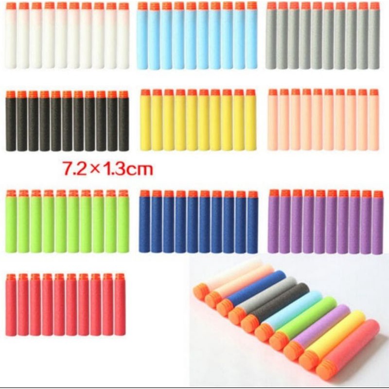 Jual Nerf Bullets / Peluru Nerf Replika 1 pack isi 10 / ELITE / N ...