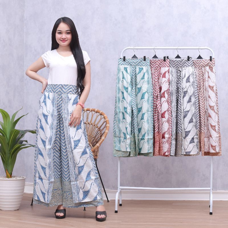 Jual Rok Celana Batik Outfit Pesta/ Kantoran /Santai | Shopee Indonesia