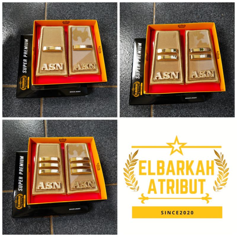 Jual PANGKAT ASN/PNS SUMSEL DASAR AKRILIK LIS BORDIR GOLONGAN 3A 3B 3C ...