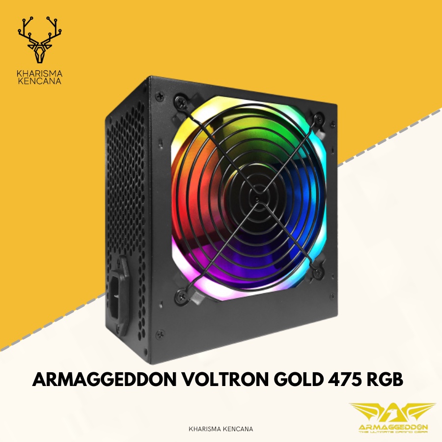 Jual PSU ARMAGGEDDON VOLTRON GOLD 475 RGB | Shopee Indonesia