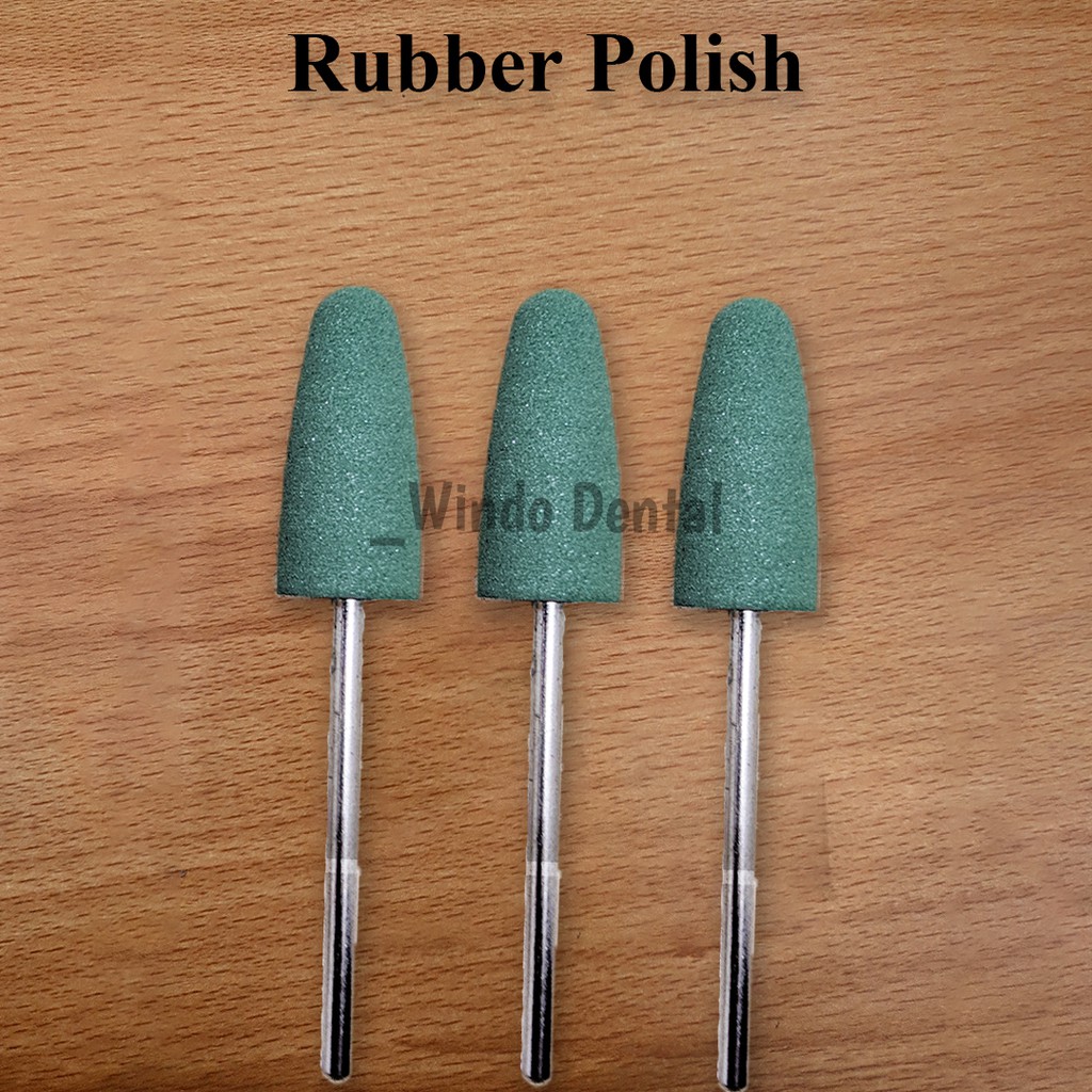 Jual DENTAL BUR RUBBER POLISH POLES ACRYLIC WARNA HIJAU | Shopee Indonesia