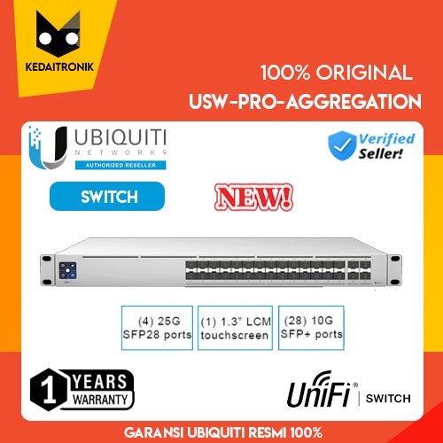 Jual NEW Ubiquiti Switch Pro Aggregation USW-Pro-Aggregation | Shopee Indonesia