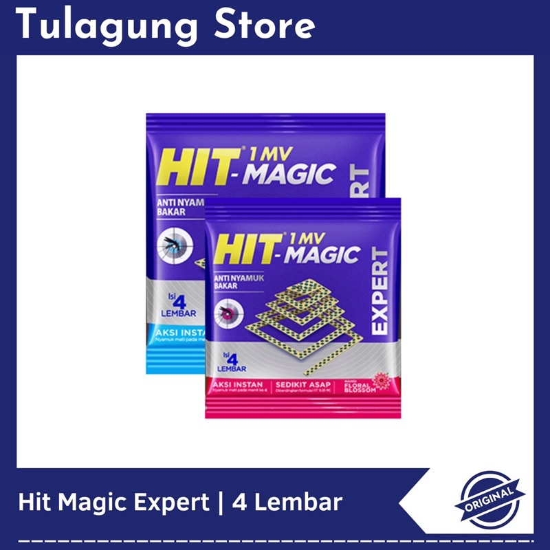 Jual Hit Magic Expert Obat Nyamuk Bakar Isi 4 Aroma Classy Lily dan ...