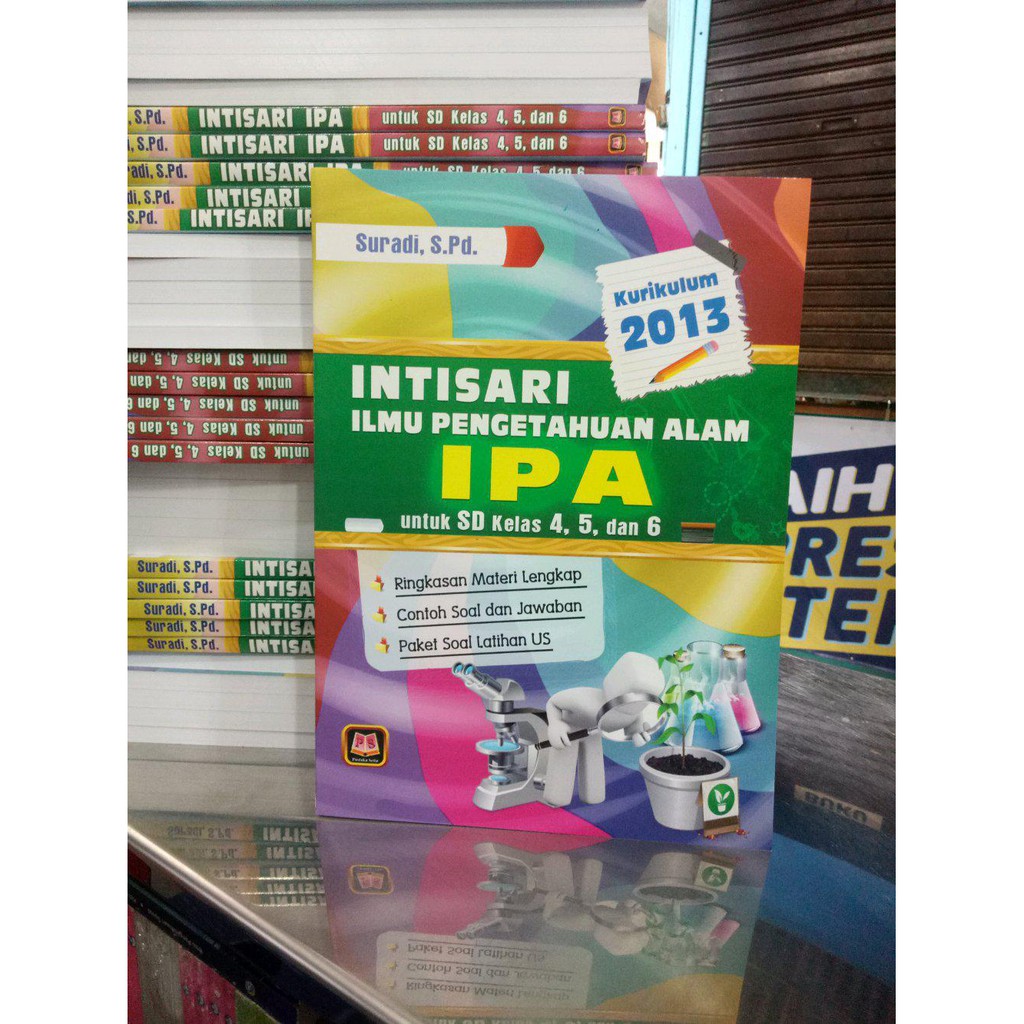 Jual Jual buku Intisari IPA SD Kurikulum 2013. .Untuk SD Kas 4 5 6 ...