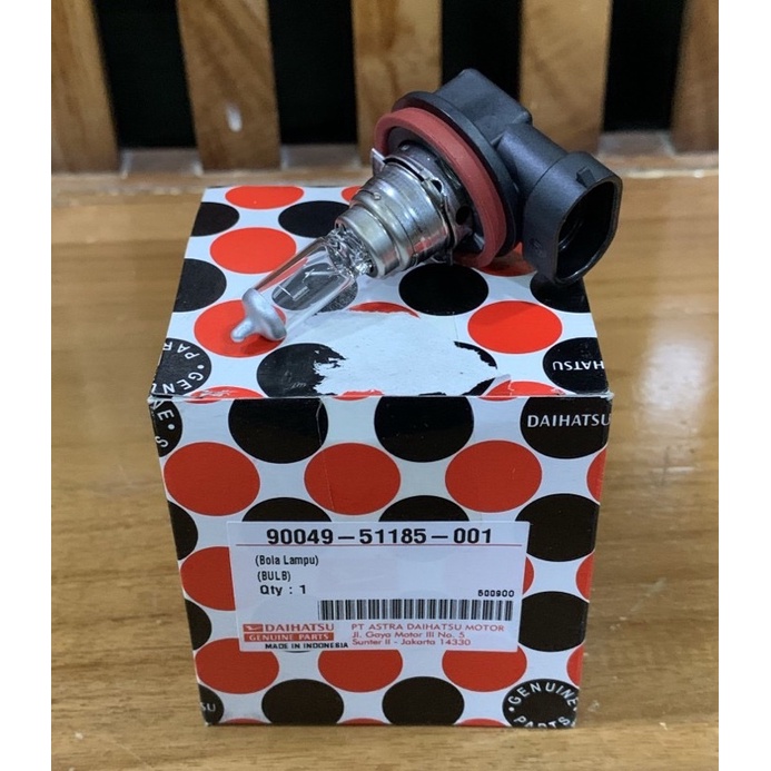 Jual Bohlam H16 Foglamp Avanza Xenia Rush Terios Ayla PN : 90049-51185 ...