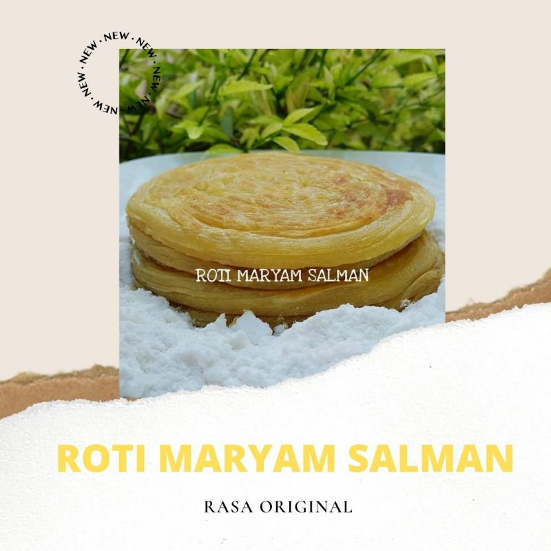 Jual roti maryam salman original per pack 5 pcs roti maryam roti maryam ...
