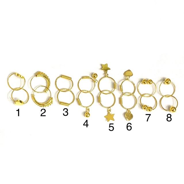 Jual Anting Terlaris Baby Newborn Emas Asli Kadar 700 dan 875 | Shopee ...