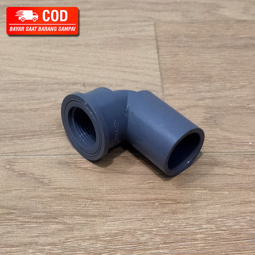 Jual ELBOW / KNEE PIPA PVC DRAT DALAM 1/2 INCH RUCIKA (AW) | Shopee Indonesia