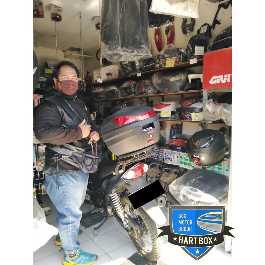 Jual Box Motor Givi B27N | Box Givi B27 Mika Merah | Box Touring ...