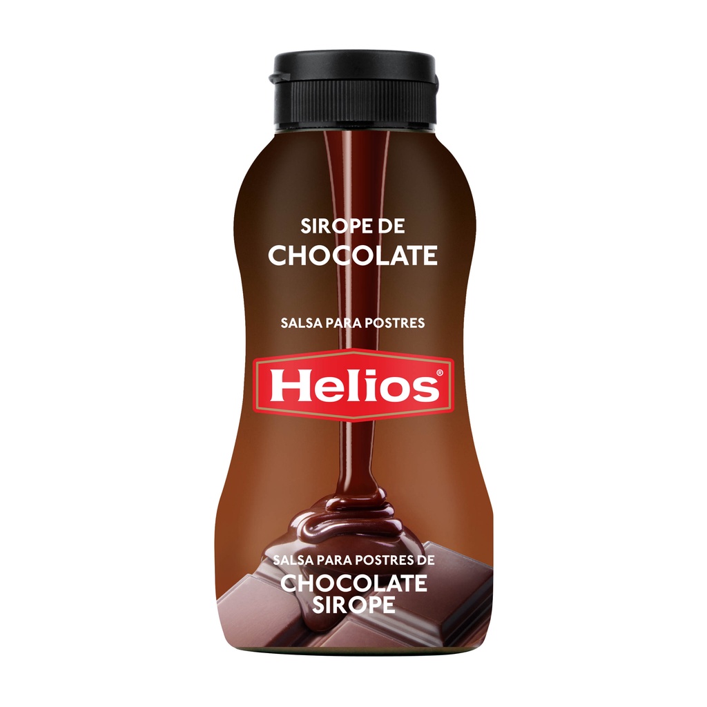 Jual Topping Selai Coklat Helios Sirope De Chocolate 295g | Shopee ...