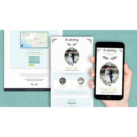 Jual Undangan Web Undangan Website Undangan Digital Undangan Pernikahan ...