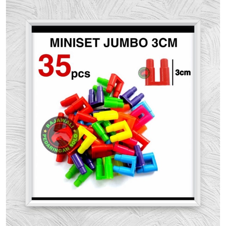 Jual MAINAN EDUKASI ANAK JADUL MINISET JUMBO ISI 35 PCS | Shopee Indonesia