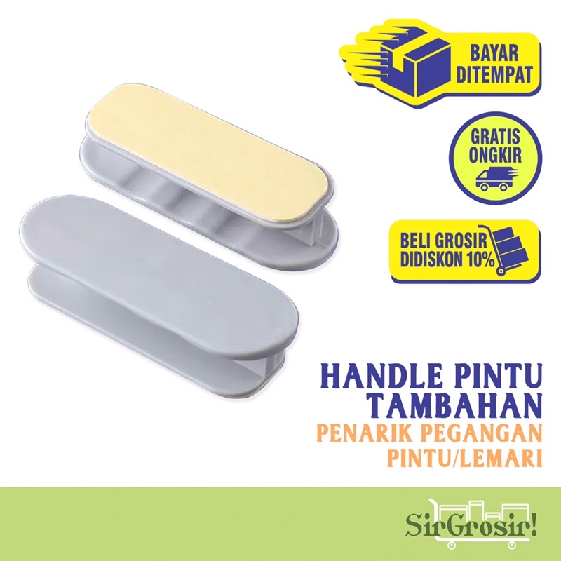 Jual DOOR HANDLES PULLER - Gagang Pegangan Tempel Kenop Daun Pintu ...