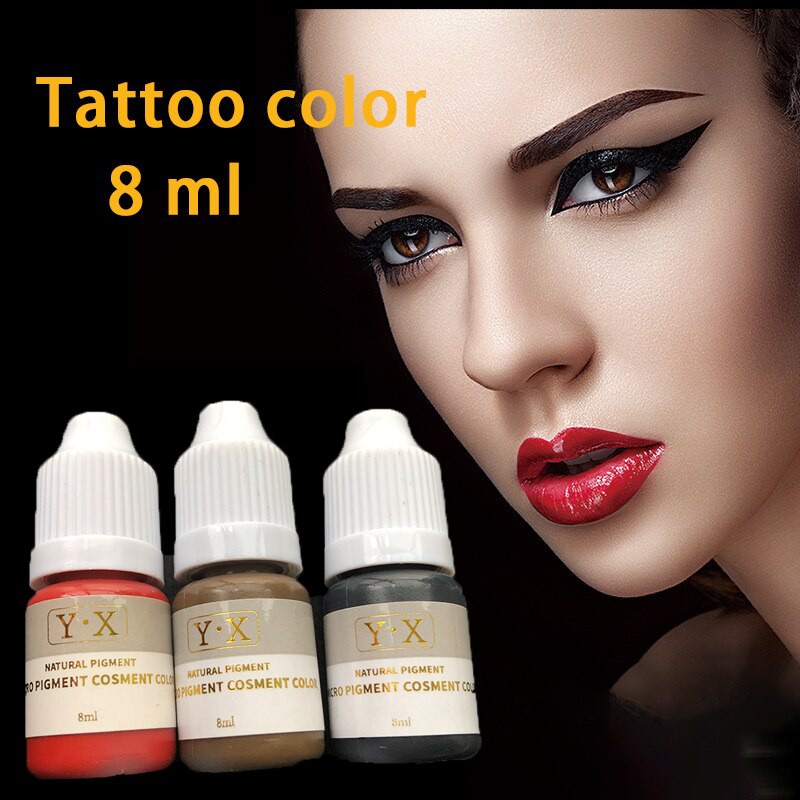 Jual PRODUK IMPORT Semi Permanent Makeup Eyebrow Inks Lips Eye Line ...