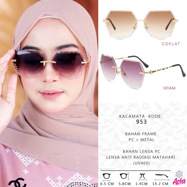 Jual Kacamata cewek cantik | Shopee Indonesia