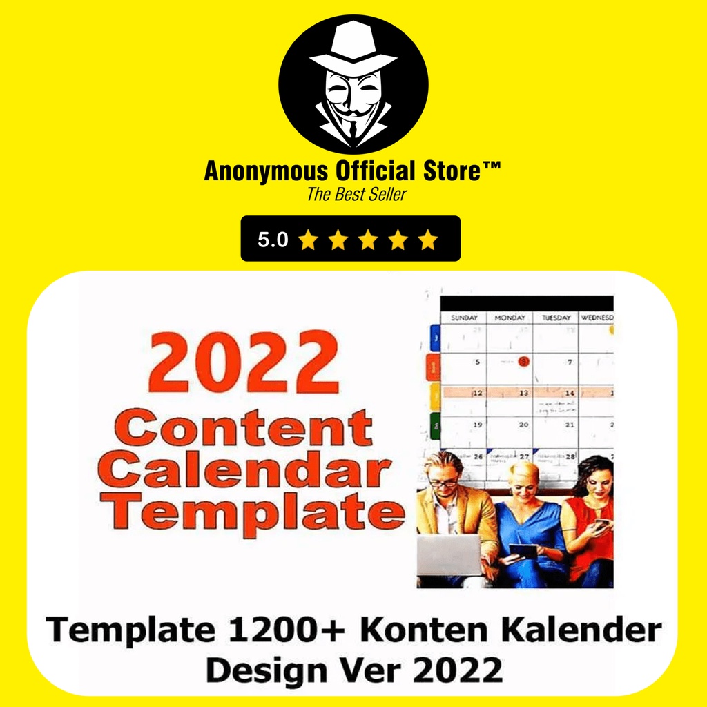 Jual KOLEKSI 1200+ TEMPLATE KONTEN KALENDER CALENDER DESAIN PREMIUM ...