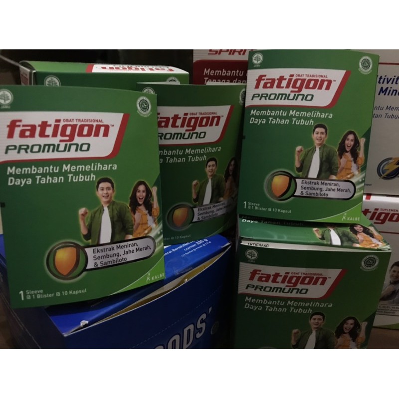 Jual Fatigon Promuno Kemasan Blister isi 10 tablet | Shopee Indonesia
