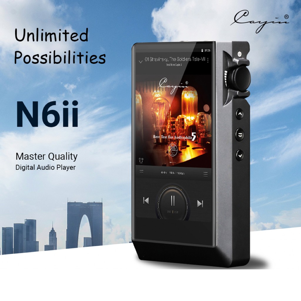 Jual Cayin N6ii Upgradable digital DAP Digital Audio player with E02 module | Shopee Indonesia