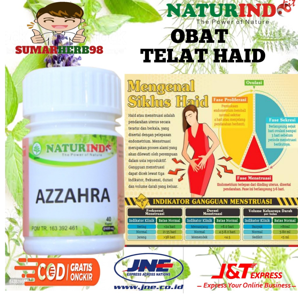 Jual Obat Pelancar Haid Telat 1 Bulan Ampuh Obat Telat Datang Bulan ...