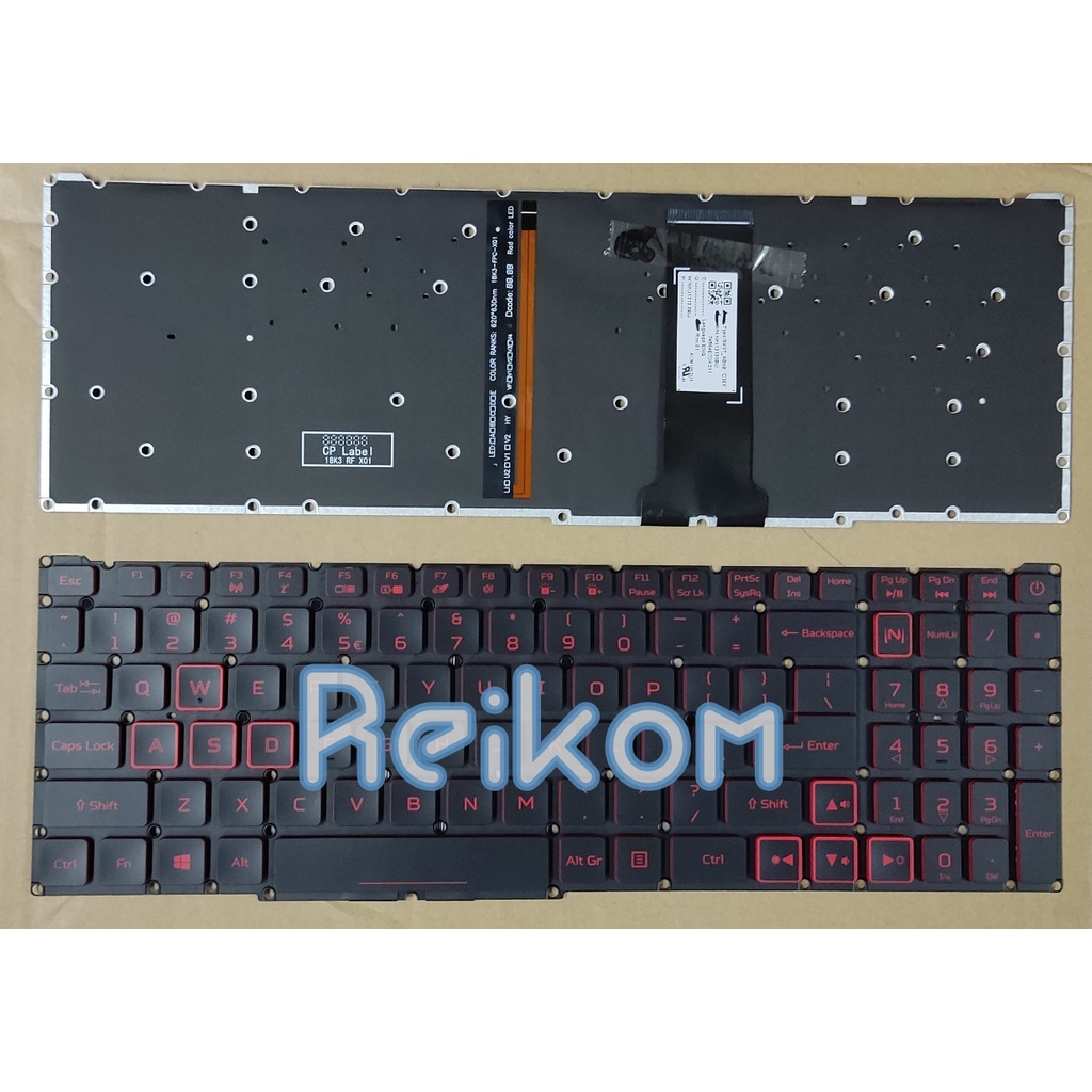 Jual Keyboard Acer Nitro 5 AN515-43 AN515-44 AN515-54 AN515-55 N20c1 ...