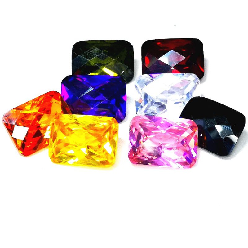 Jual BATU PERMATA CUBIC ZIRCONIA FULL CUTTING ATAS | Shopee Indonesia