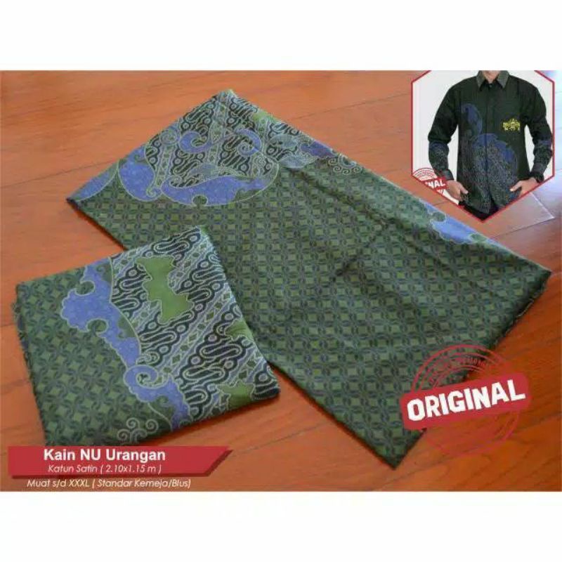 Jual Kain NU Nahdlatul Ulama Kain Batik NU Urangan Bahan Batik NU ...