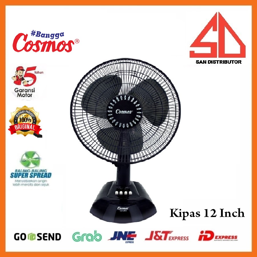 Jual Kipas Angin Cosmos Meja Duduk 12 inch tipe 12 LDA / 12lda | Shopee ...