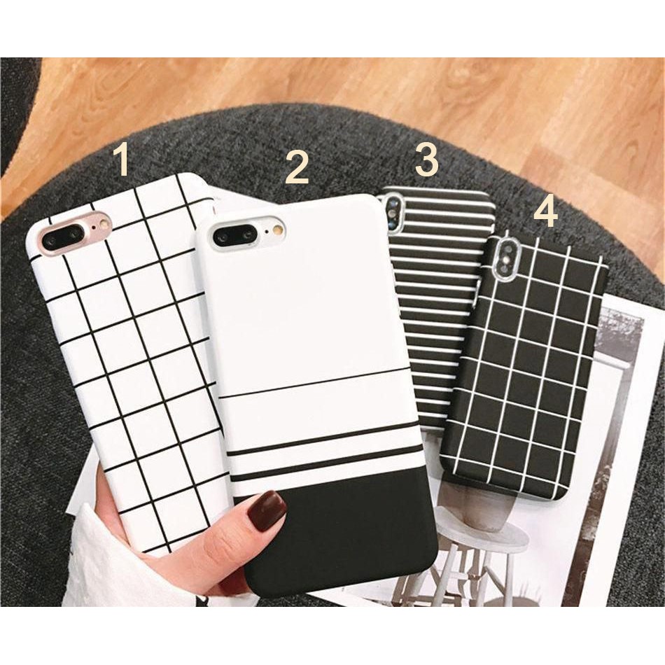 Jual Casing Grid Black White Case Premium Hardcase (Semua Tipe hp) | Shopee Indonesia