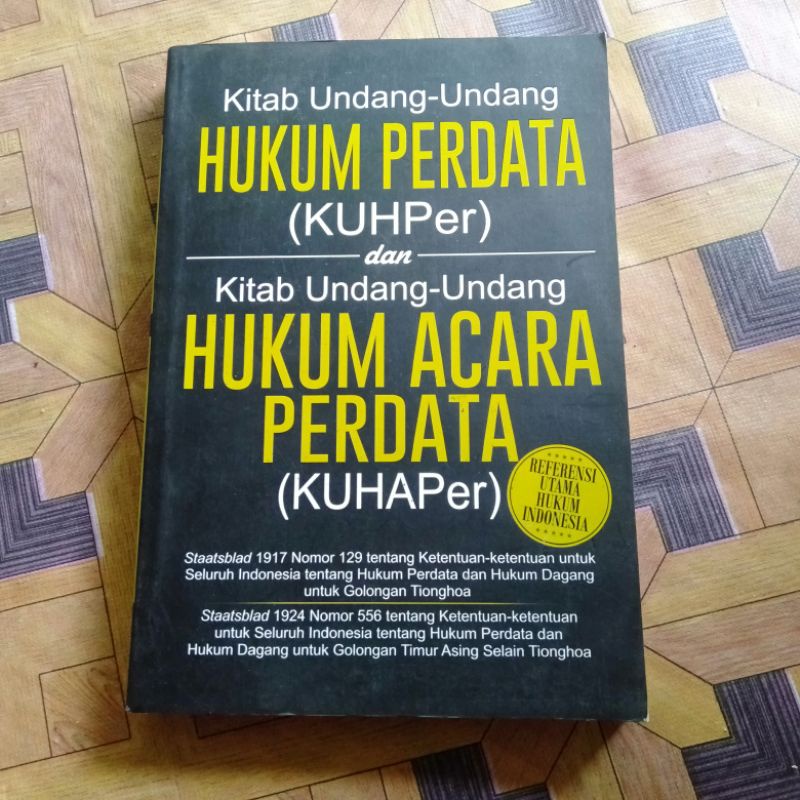 Jual Kitab Undang-Undang Hukum Perdata (KUHPer) dan Kitab Undang-Undang ... Jual Kitab Undang-Undang Hukum Perdata (KUHPer) dan Kitab Undang-Undang ...