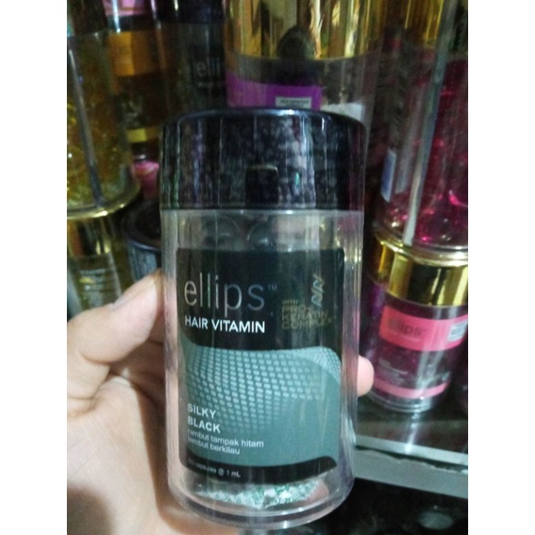 Jual Ellips Vitamin Rambut Botol isi 50 kapsul~Elips botol~100% ...