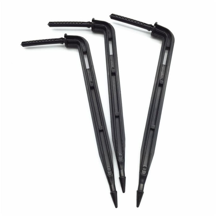 Jual Irigasi Tetes Fertigasi Air Stik Drip Bengkok Stick Dripper 3/5 mm ...