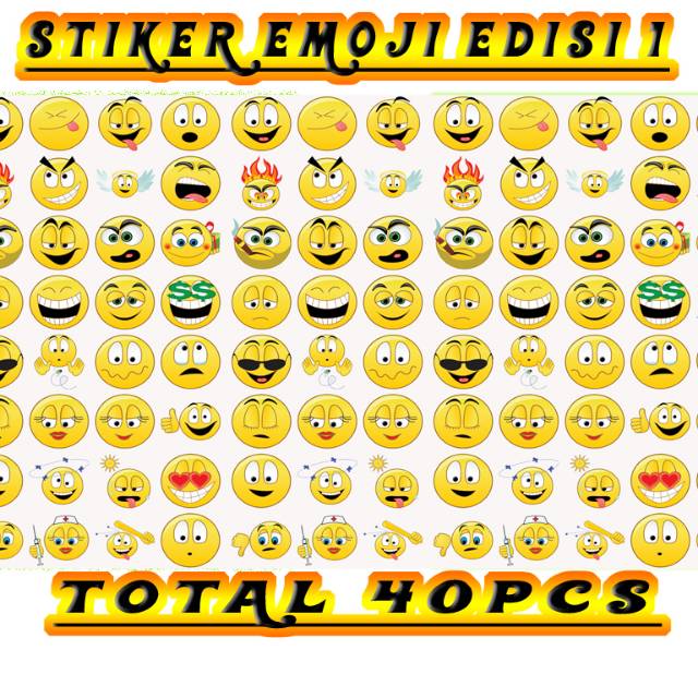 Jual Cetak stiker emoji dan muslimah | Shopee Indonesia