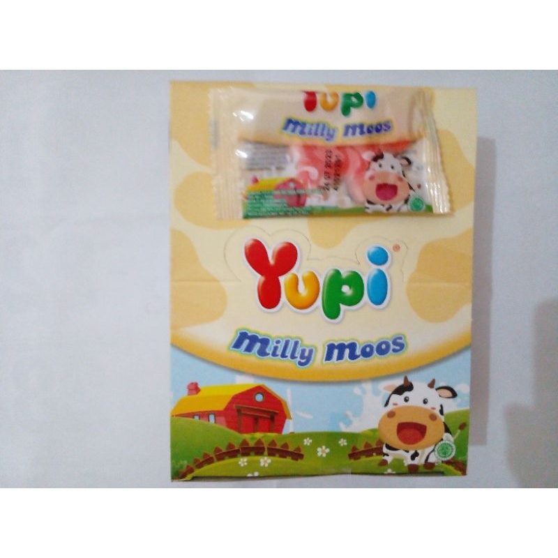 Jual Permen Yupi Dino land, Jungle fun & Milli moos box 24 pcs x 7gr ...