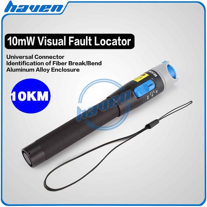 Jual Visual Fault Locator 10mW VFL Laser Senter Fiber Optic Senter VFL ...